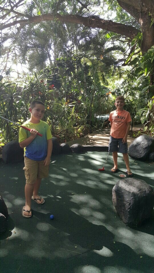 Tropics Mini Golf, 98-1101 Moanalua Rd, Honolulu, HI, Amusement Parks ...