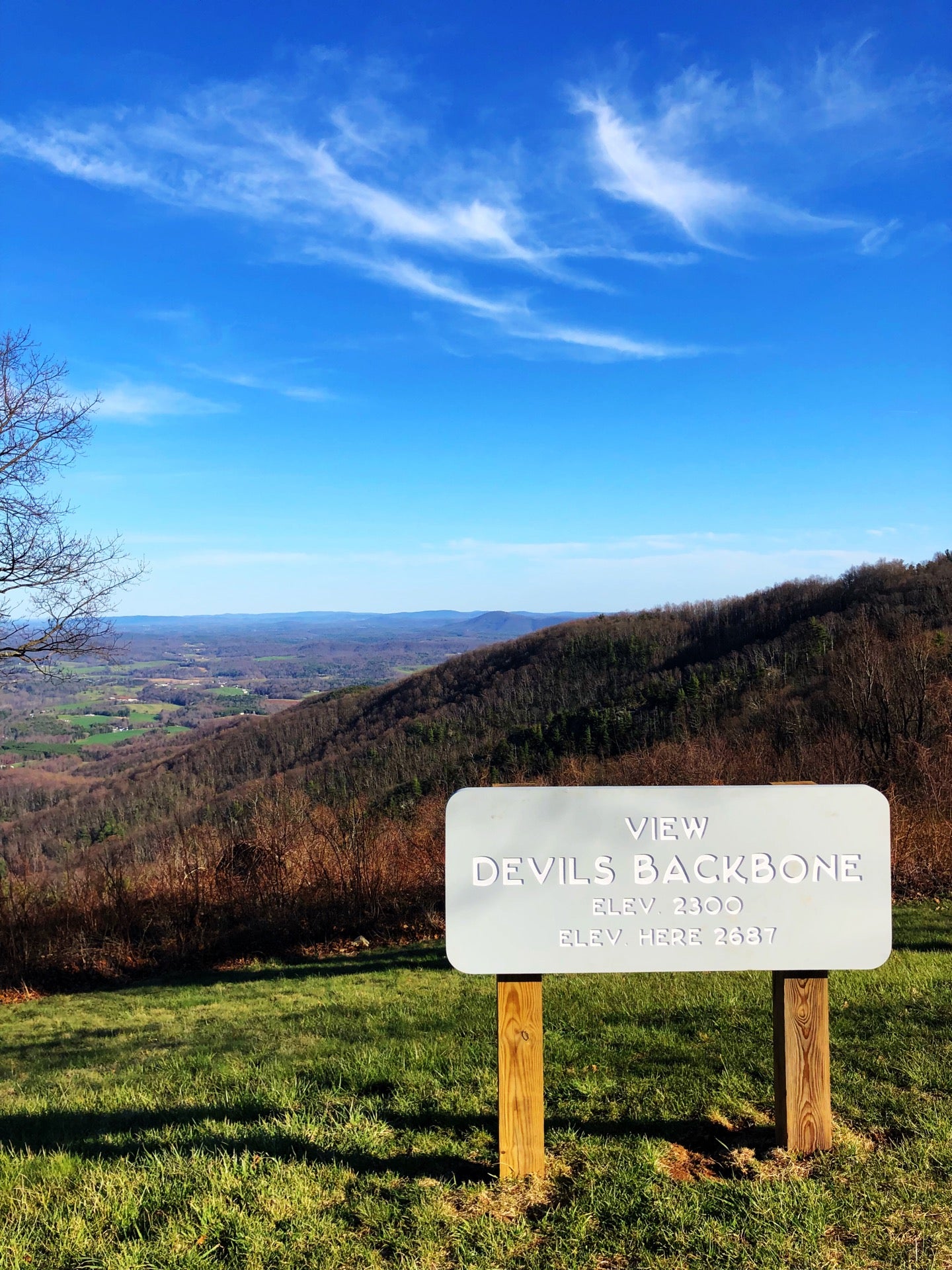 Devils Backbone Overlook, Devils Backbone Overlook, Copper Hill, VA ...