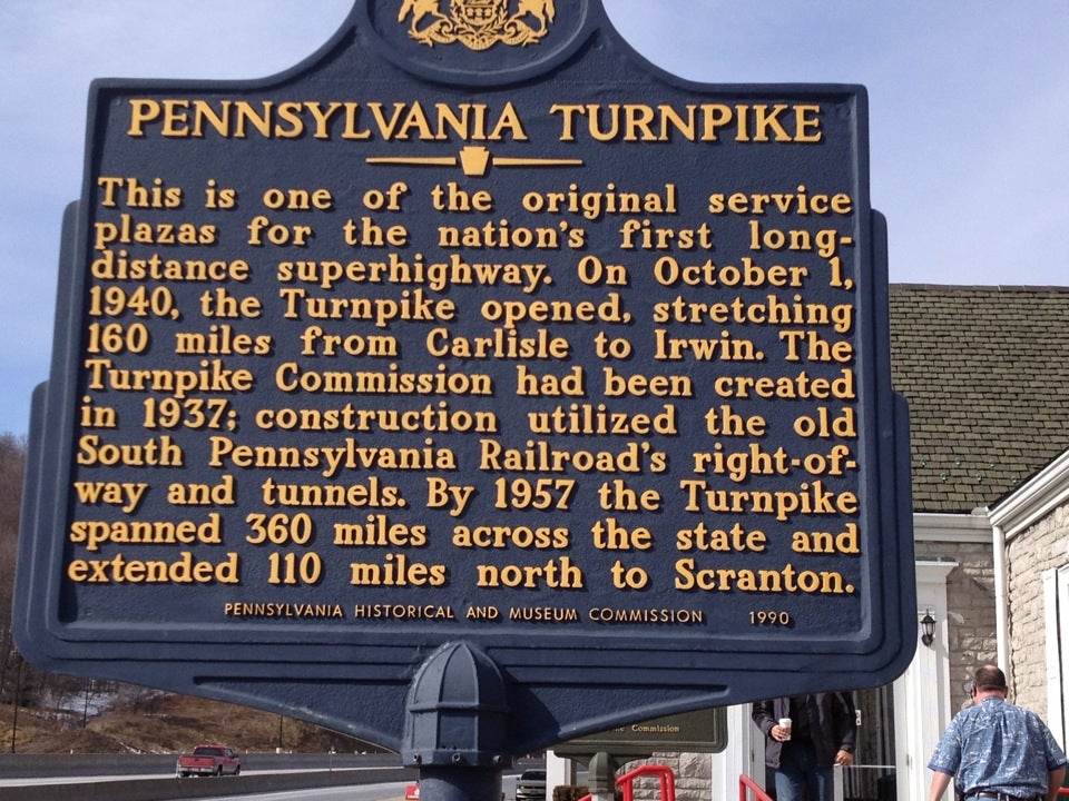 Pa Turnpike Mapquest