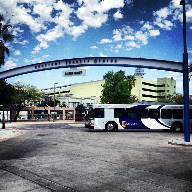 Sun Tran-Ronstadt TRANSIT Center, 215 E Congress St, Tucson, AZ, Bus ...