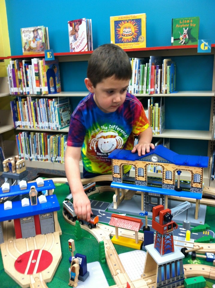 Imaginarium City Central Train Table