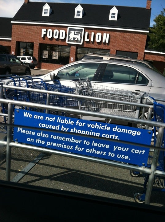 Car Carts Food Lion