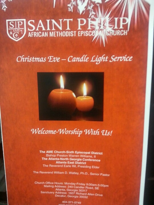 Saint Philip AME Church, 240 Candler Rd SE, Atlanta, GA, Business ...