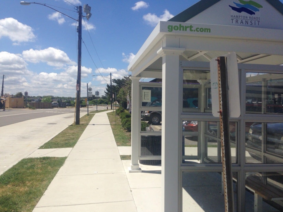 HRT Bus Stop - South Loop WAVE Transfer Point, Virginia Beach, VA, Bus ...