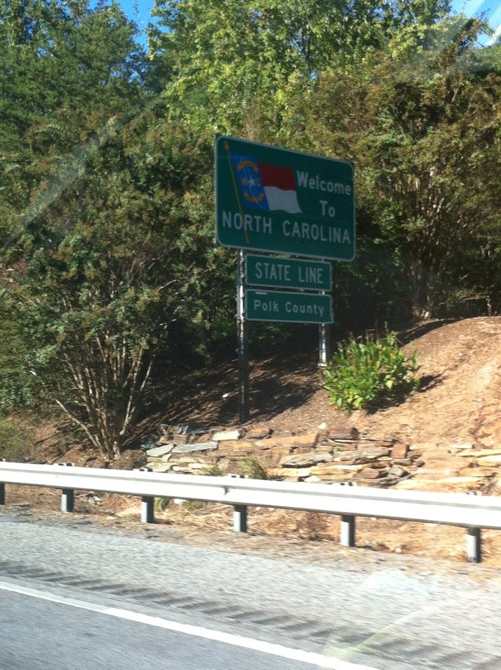 South Carolina/North Carolina Border, US Highway 25, Marietta, SC ...