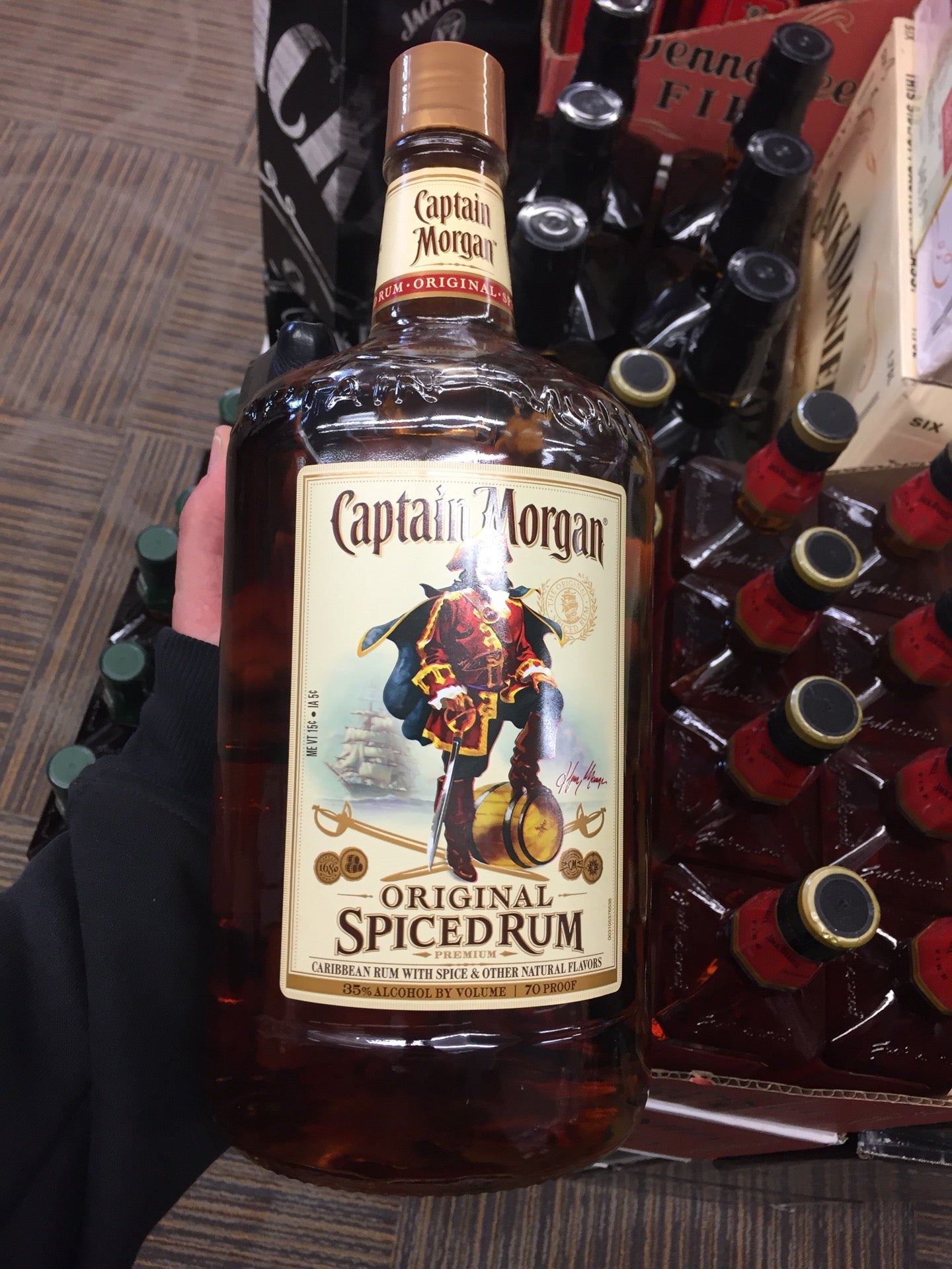 Half Gallon Captain Morgan