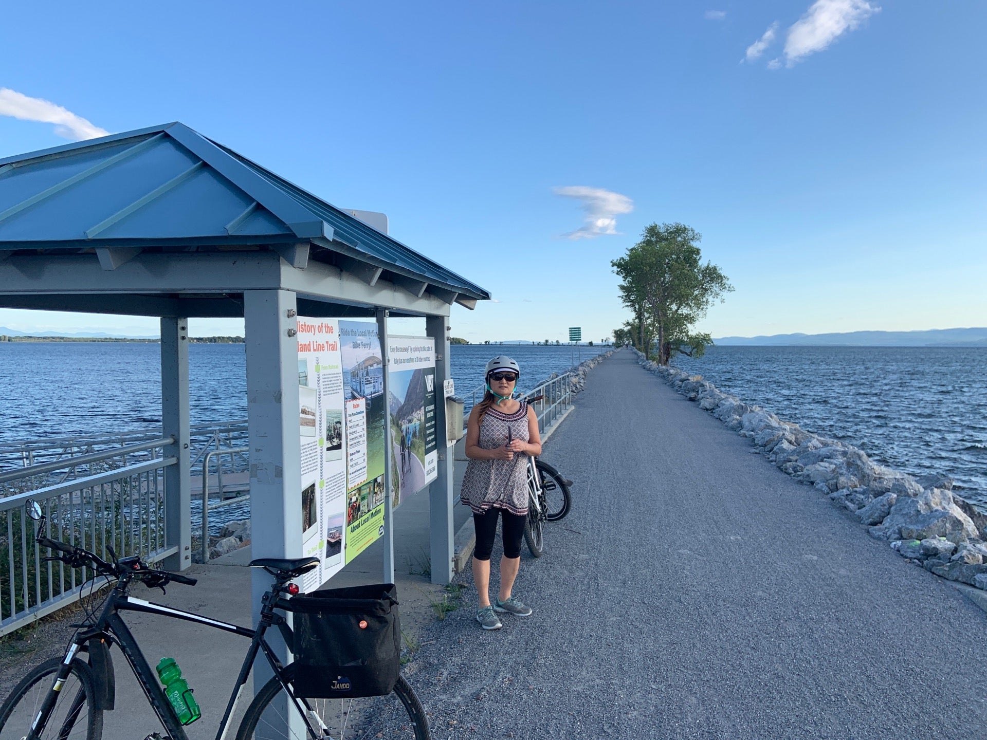 Terminal Point of the Colchester Causeway, South Hero, VT, Landmark ...