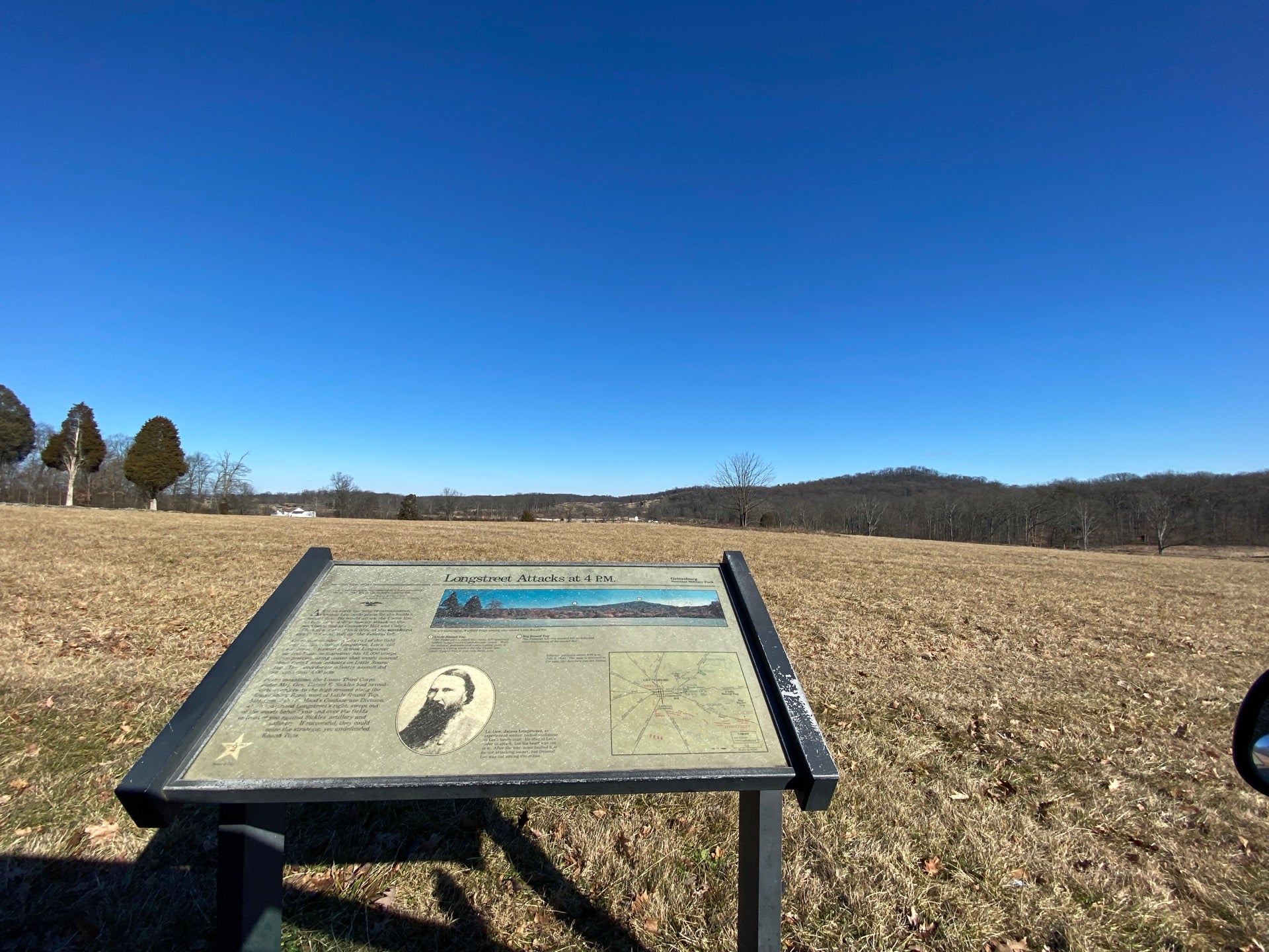 Gettysburg Story Auto Tour Stop 7 - Warfield Ridge, S Confederate Ave ...