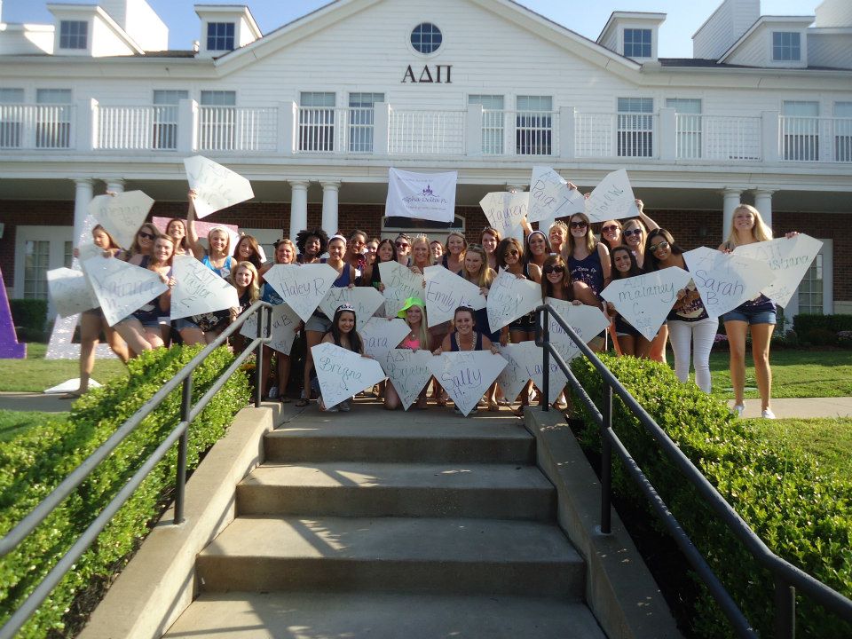 Alpha Delta Pi Sorority House - Gamma Upsilon Chapter, 911 W Prairie St, Denton, TX, Colleges ...