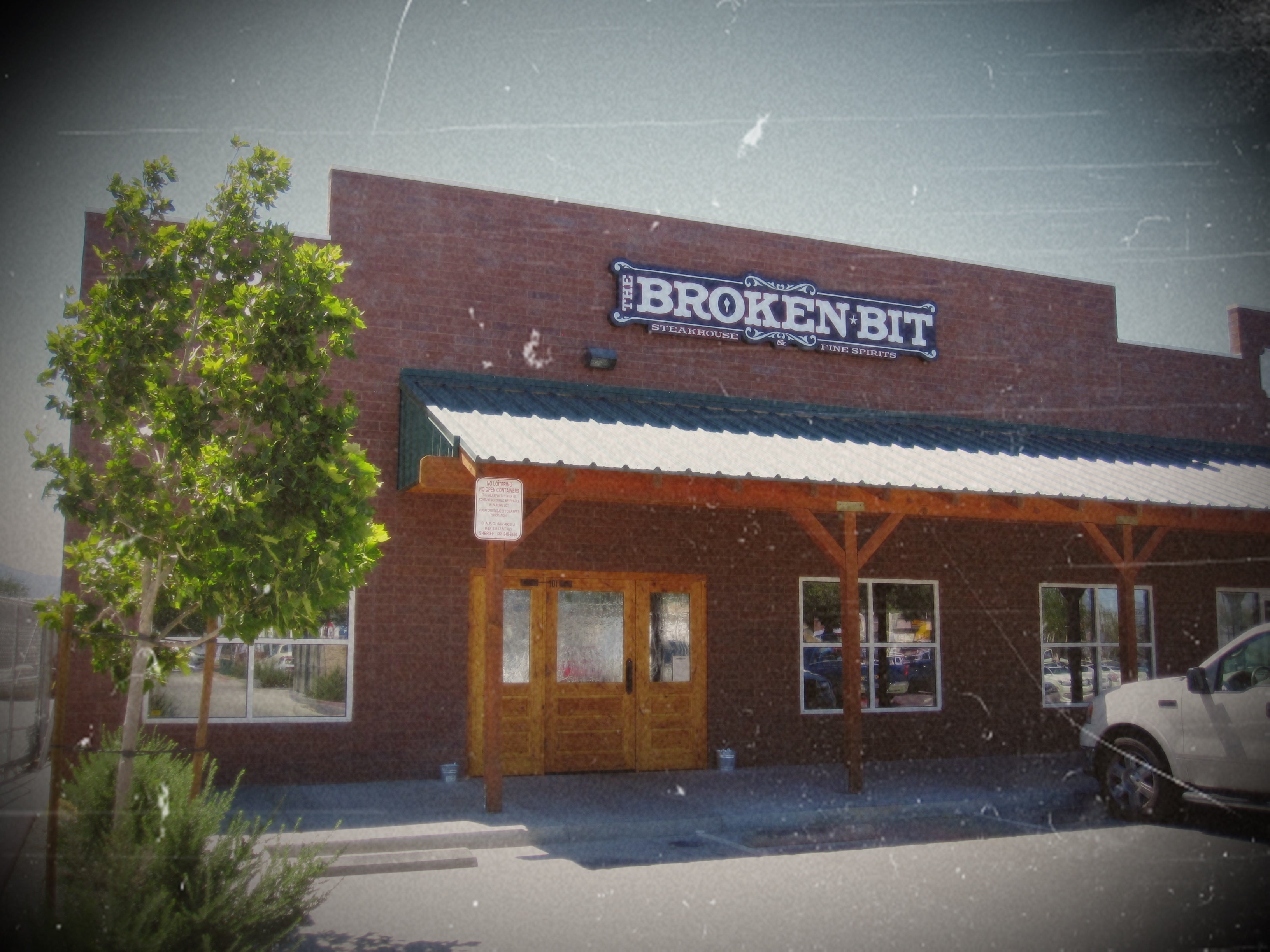 The Broken Bit Steakhouse 41955 50th St W Lancaster CA Eating The Broken Bit Steakhouse 41955 50th St W Lancaster CA Eating