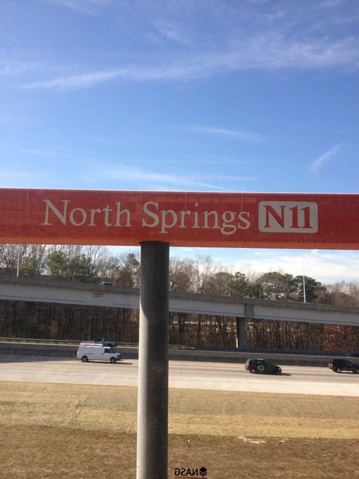 MARTA - North Springs Station, 7010 Peachtree Dunwoody Rd, Atlanta, GA ...