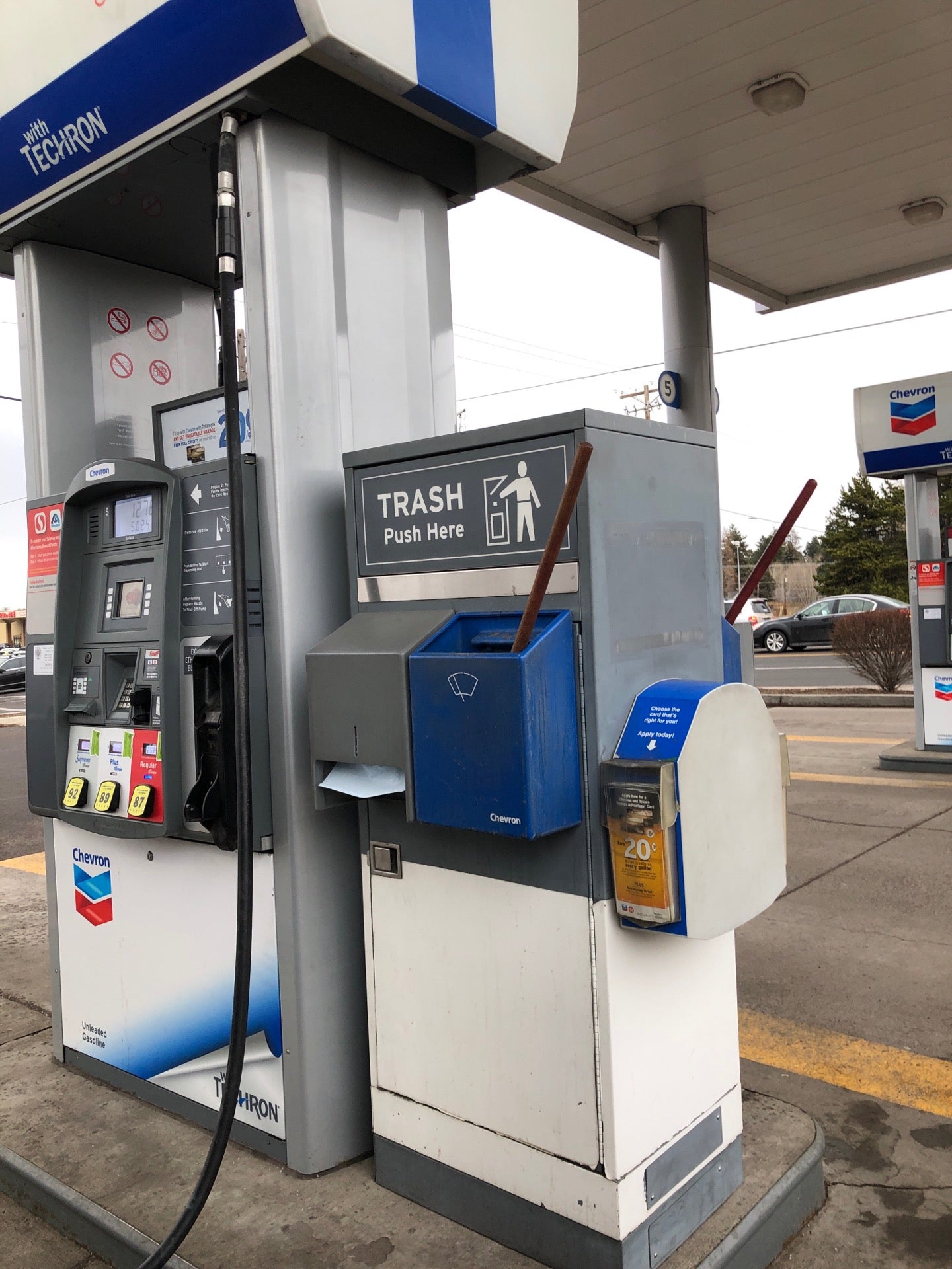 Chevron Gas Station Pump