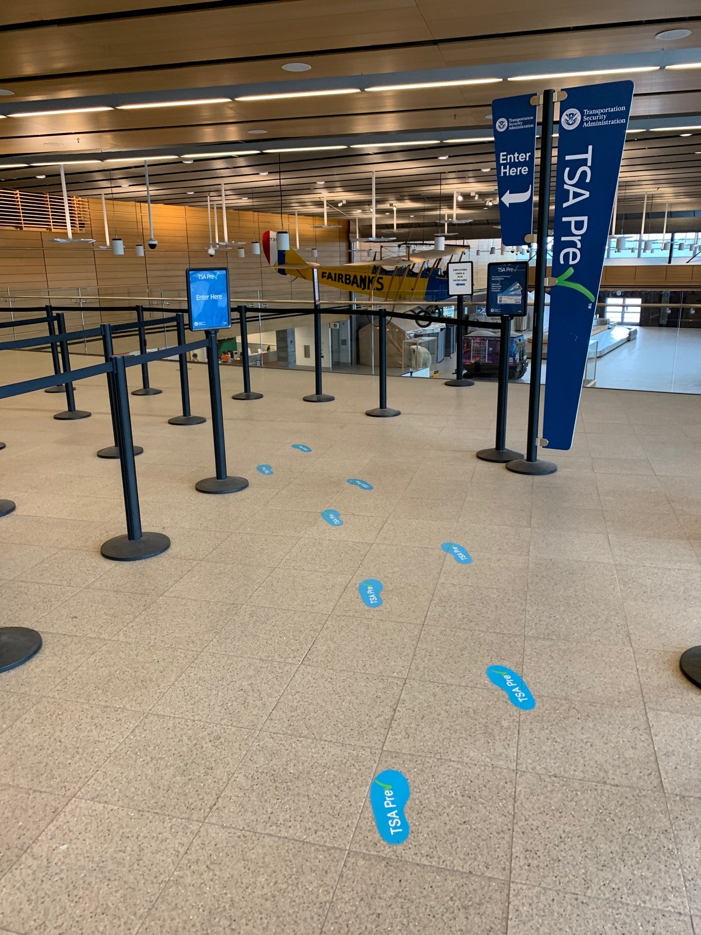 TSA Checkpoint, FAI Airport, Fairbanks, AK, Airport Services - MapQuest