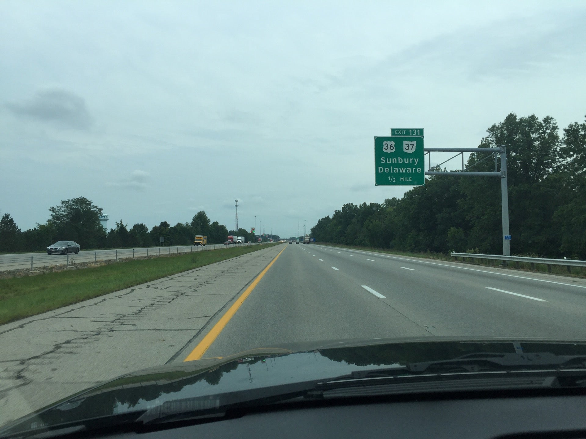 I-71 Exit 131 - US-36 OH-37 Delaware Sunbury, Sunbury, OH ...