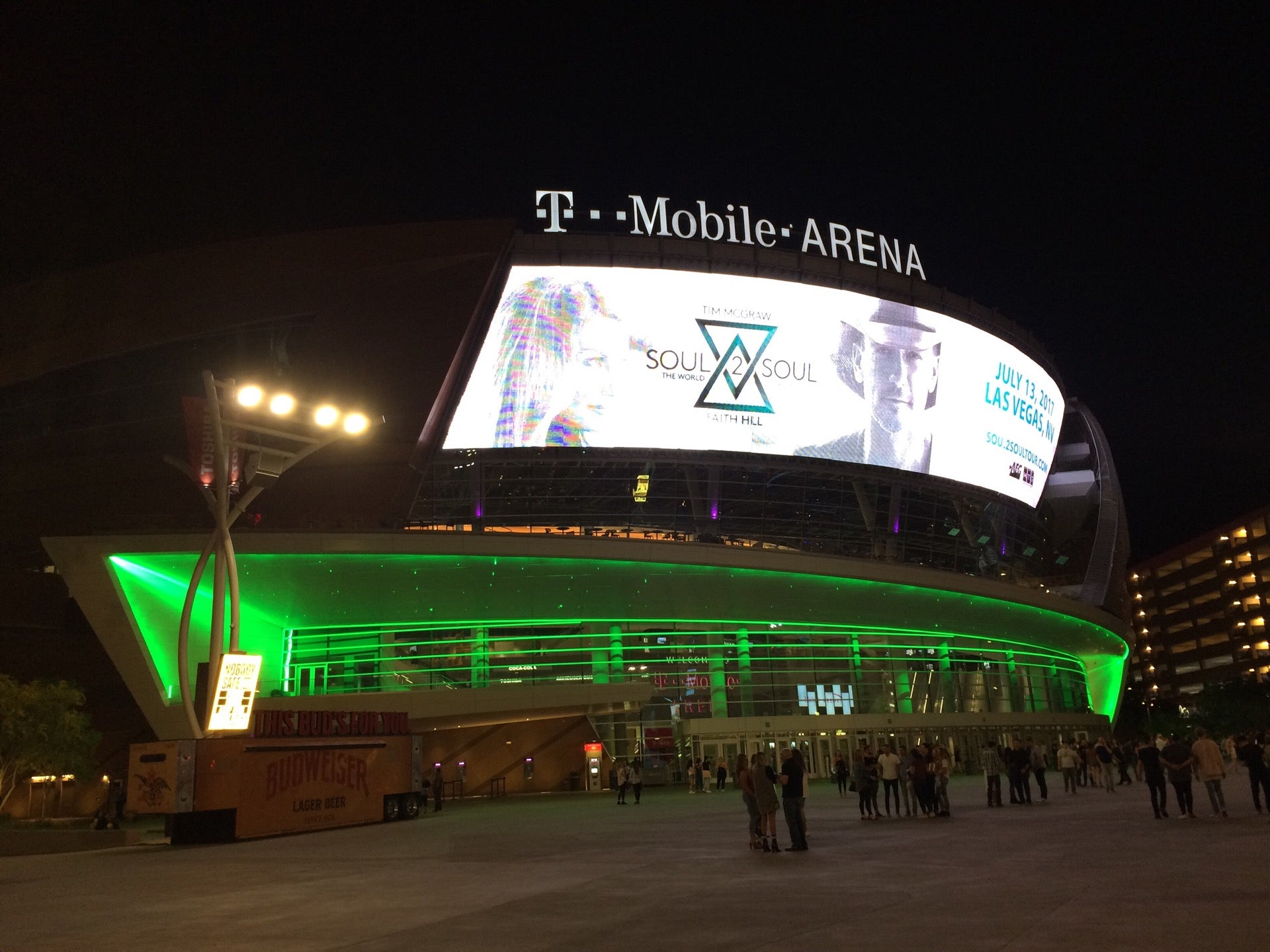 T-Mobile Arena, 3780 S Las Vegas Blvd, The Park Vegas, Las Vegas, NV ...