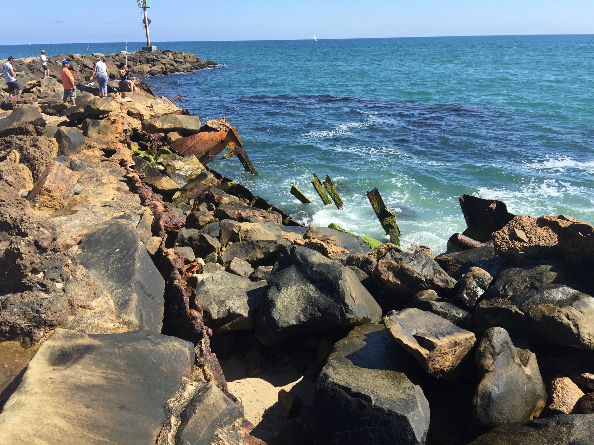 La Janelle Shipwreck, Port Hueneme, CA, Landmark - MapQuest