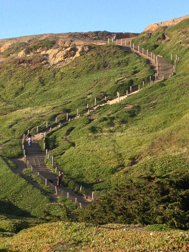 Sand Ladder aka Funston Beach Trail, San Francisco, CA, Trail - MapQuest