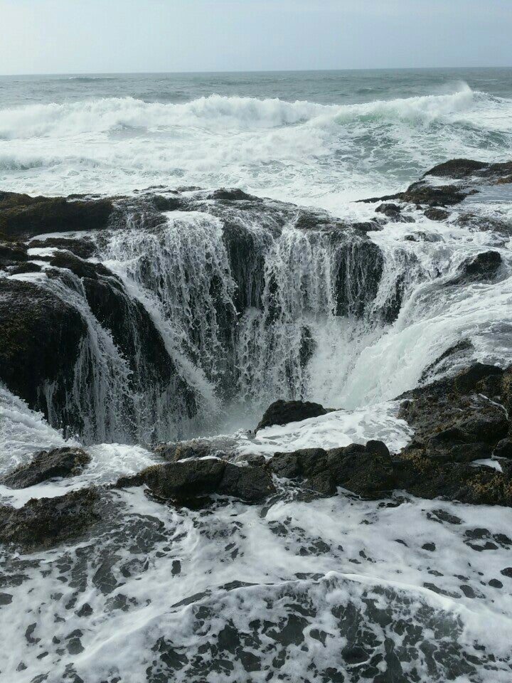 Thor's Well, Highway 101 S, Yachats, OR, Landmark - MapQuest