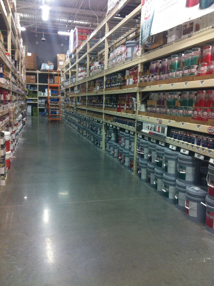 Home Depot Empty Aisle