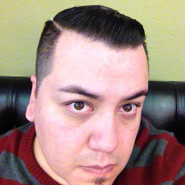 Cholo Slick Back Hair