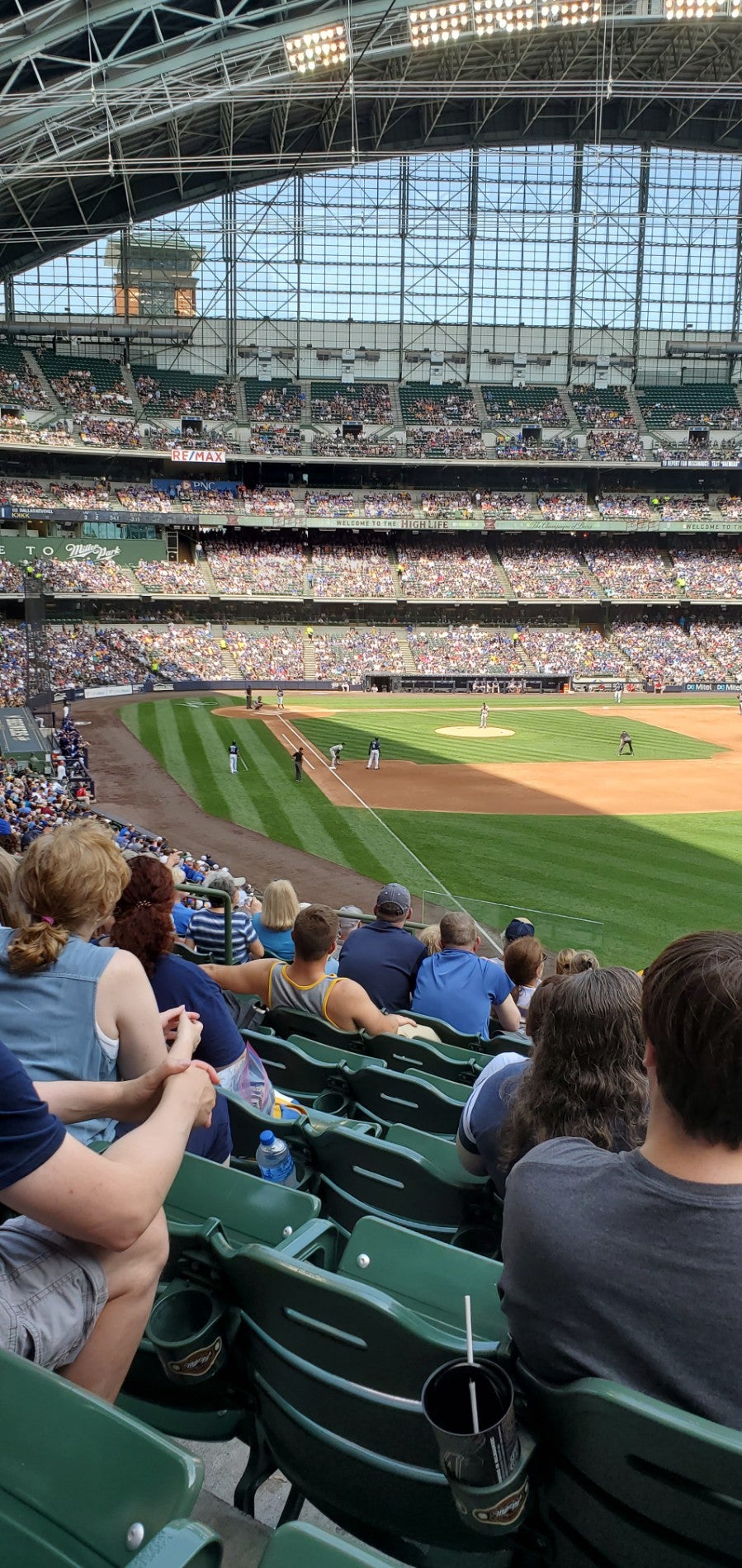 Johnsonville Party Deck, 1 Brewers Way, Milwaukee, WI, Entertainment ...