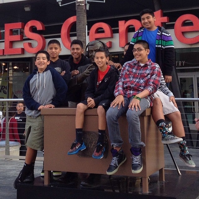 Chick Hearn Statue, Chick Hearn Ct, Los Angeles, CA - MapQuest