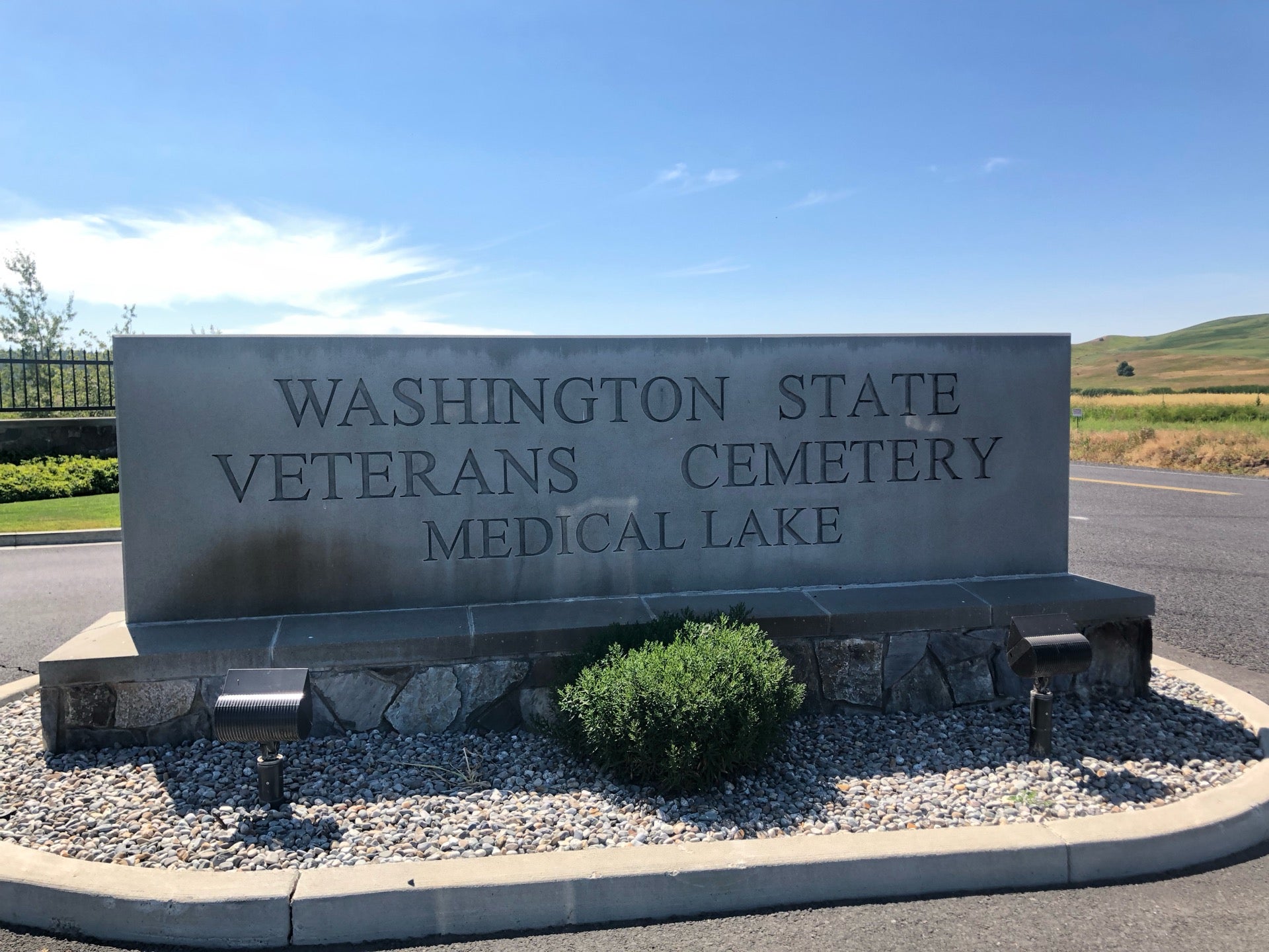 Washington State Veterans Cemetery, 21702 W Espanola Rd, Medical Lake ...