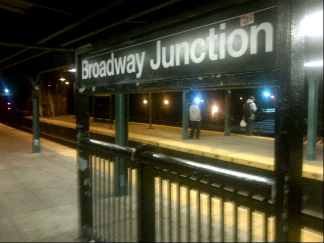 MTA - Broadway Junction Subway Station, Van Sinderen Ave, New York, NY ...