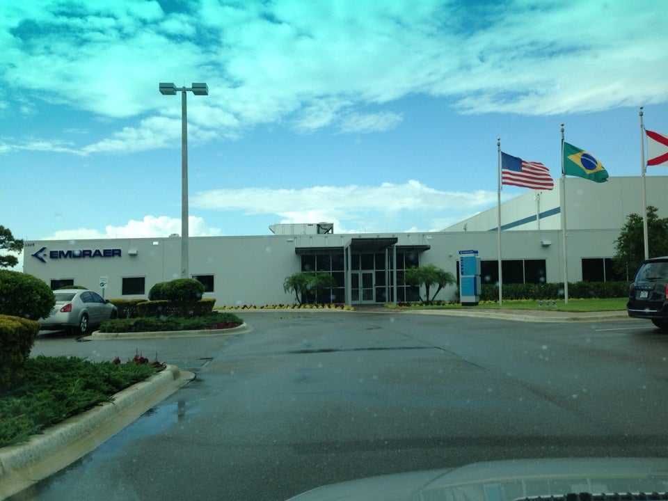 Embraer, 1205 General Aviation Dr, Melbourne, FL, Airport Services ...