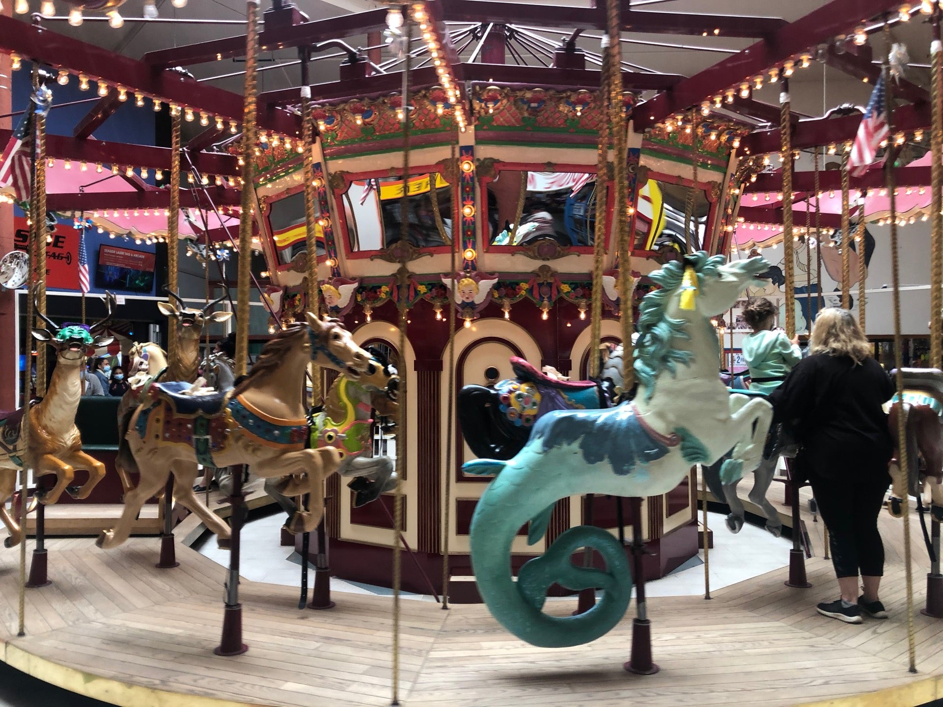 Seaside Carousel Mall, 300 Broadway St, Seaside, OR, Amusement Parks ...