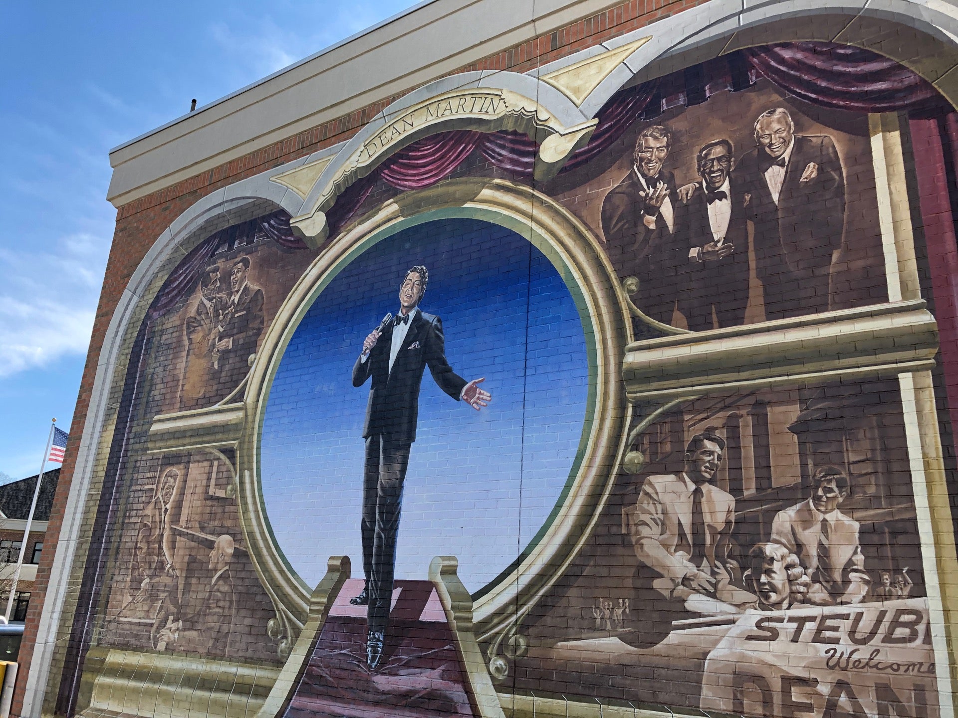 Dean Martin Mural, 264 S Hollywood Blvd, Steubenville, OH - MapQuest