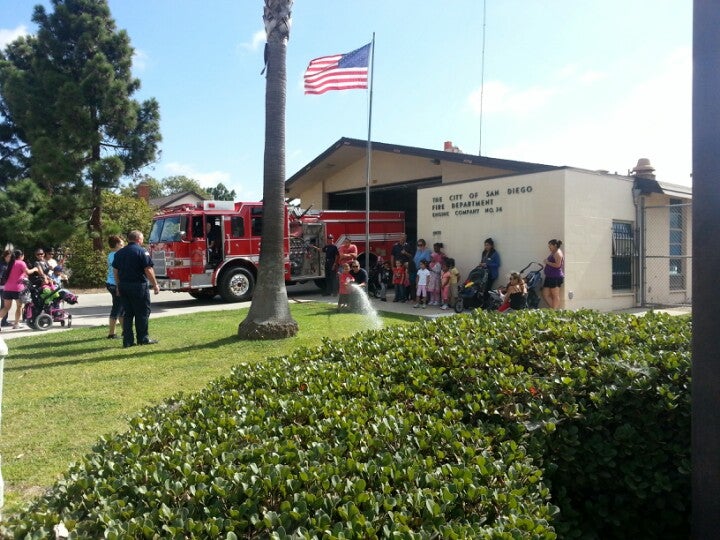 SDFD Fire Station 36, 5855 Chateau Dr, San Diego, CA - MapQuest