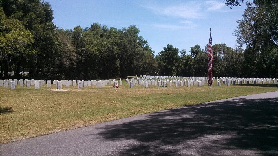 Florida National Cemetery, 6502 SW 102nd Ave, Bushnell, FL, Landmark ...