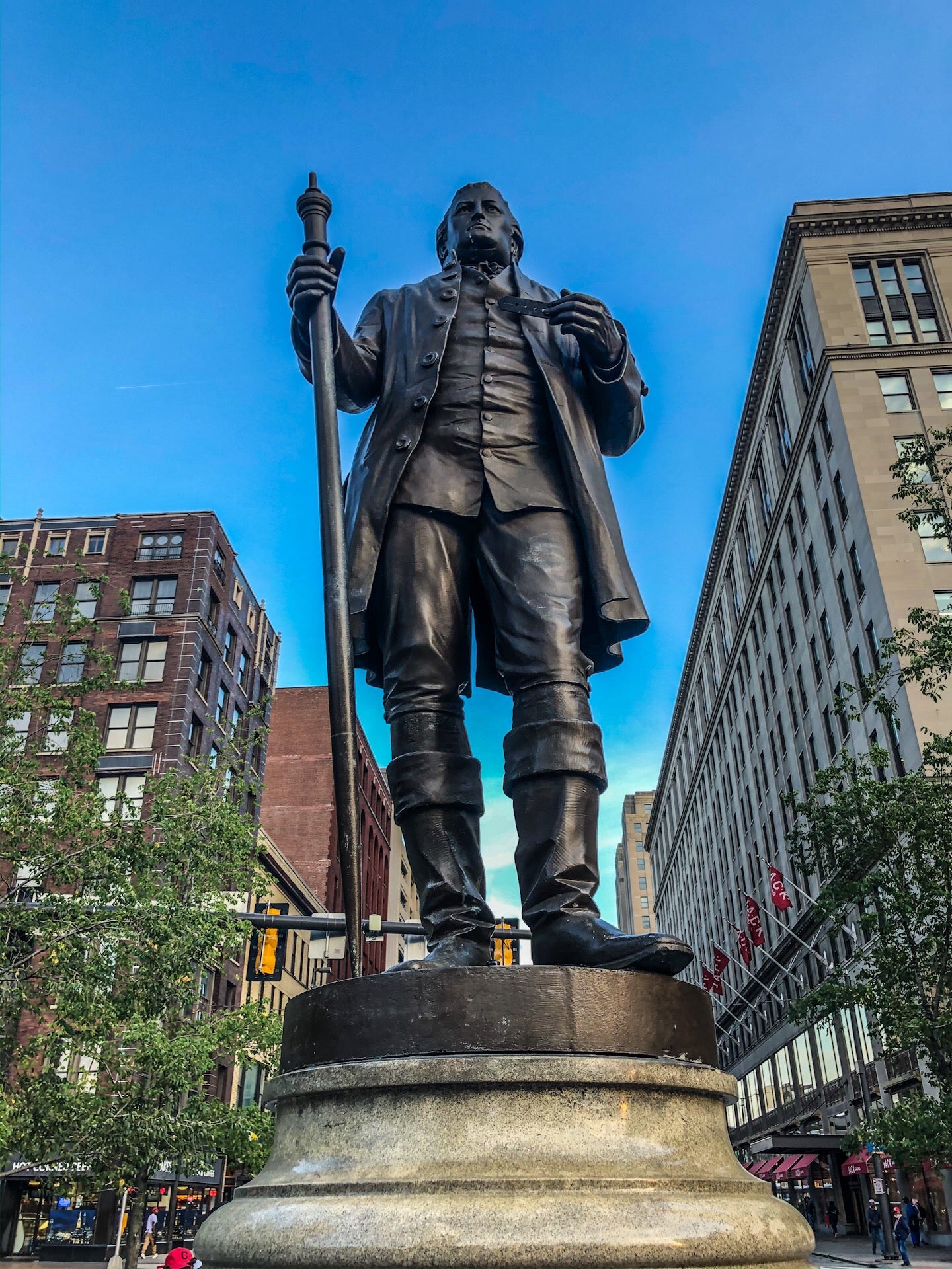 General Moses Cleaveland Statue by GC Hamilton, Public Square ...