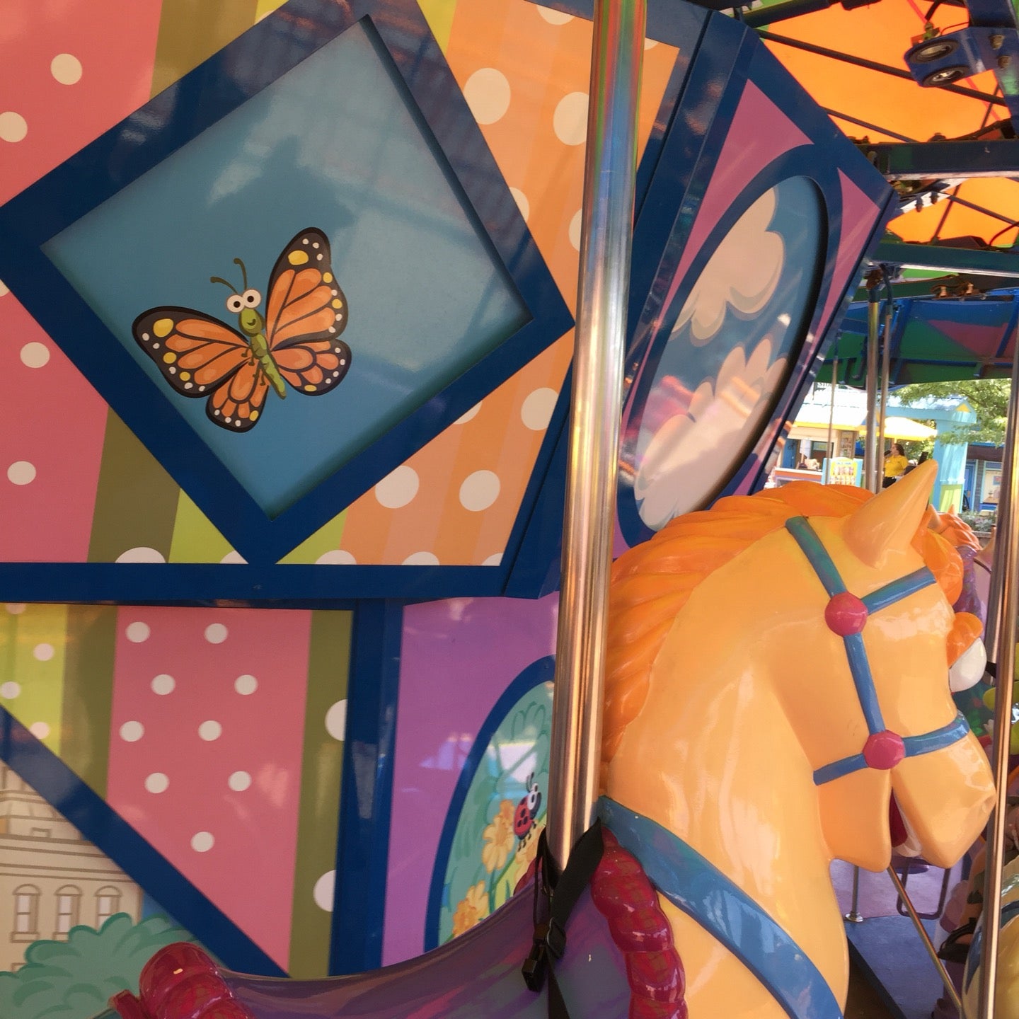 Sesame Place - Sunny Day Carousel, Langhorne, PA, Amusement Parks ...