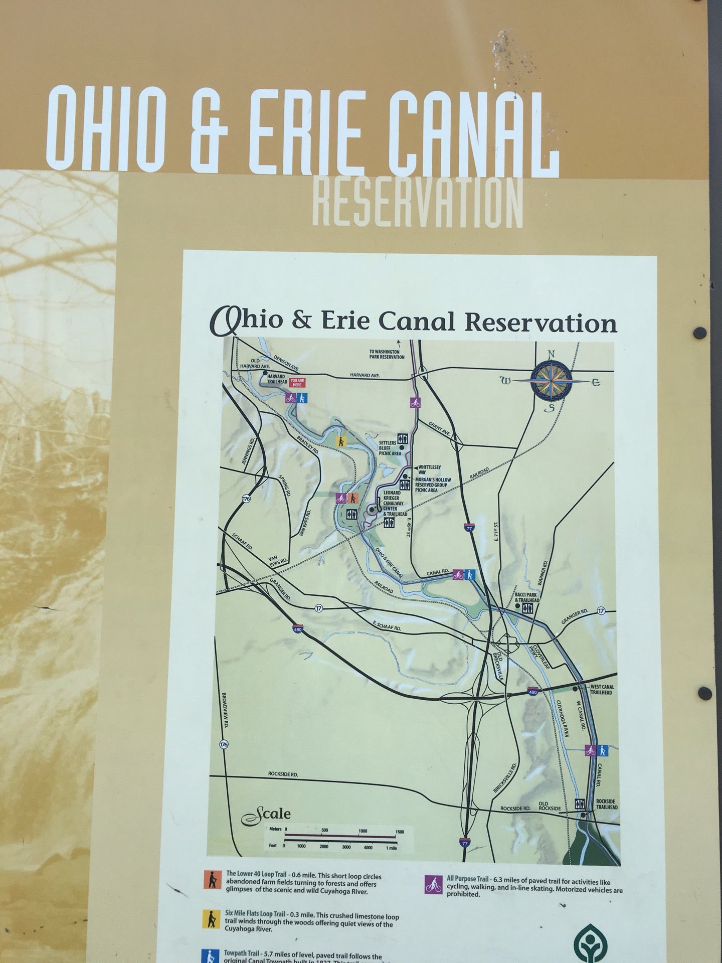 Towpath Trail - Harvard Ave Trailhead, 996 Harvard Ave W, Cleveland, OH ...