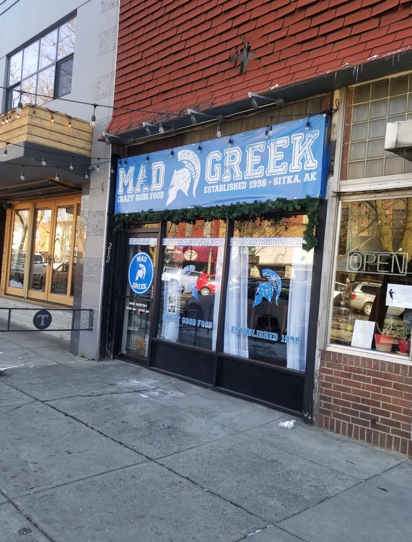 Mad Greek, 212 S Main St, Moscow, ID, Burger Restaurants - MapQuest