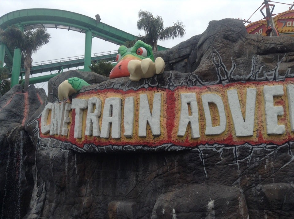 Cave Train Adventure, Santa Cruz Beach Boardwalk, Santa Cruz, CA ...