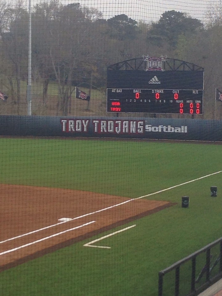 Trojan Softball Complex, Elm St, Troy, AL - MapQuest