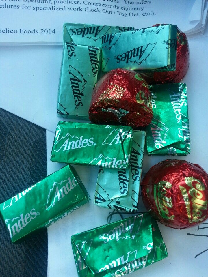 Andes Candies, 1400 E Wisconsin St, Delavan, WI, Candy, nut, and ...