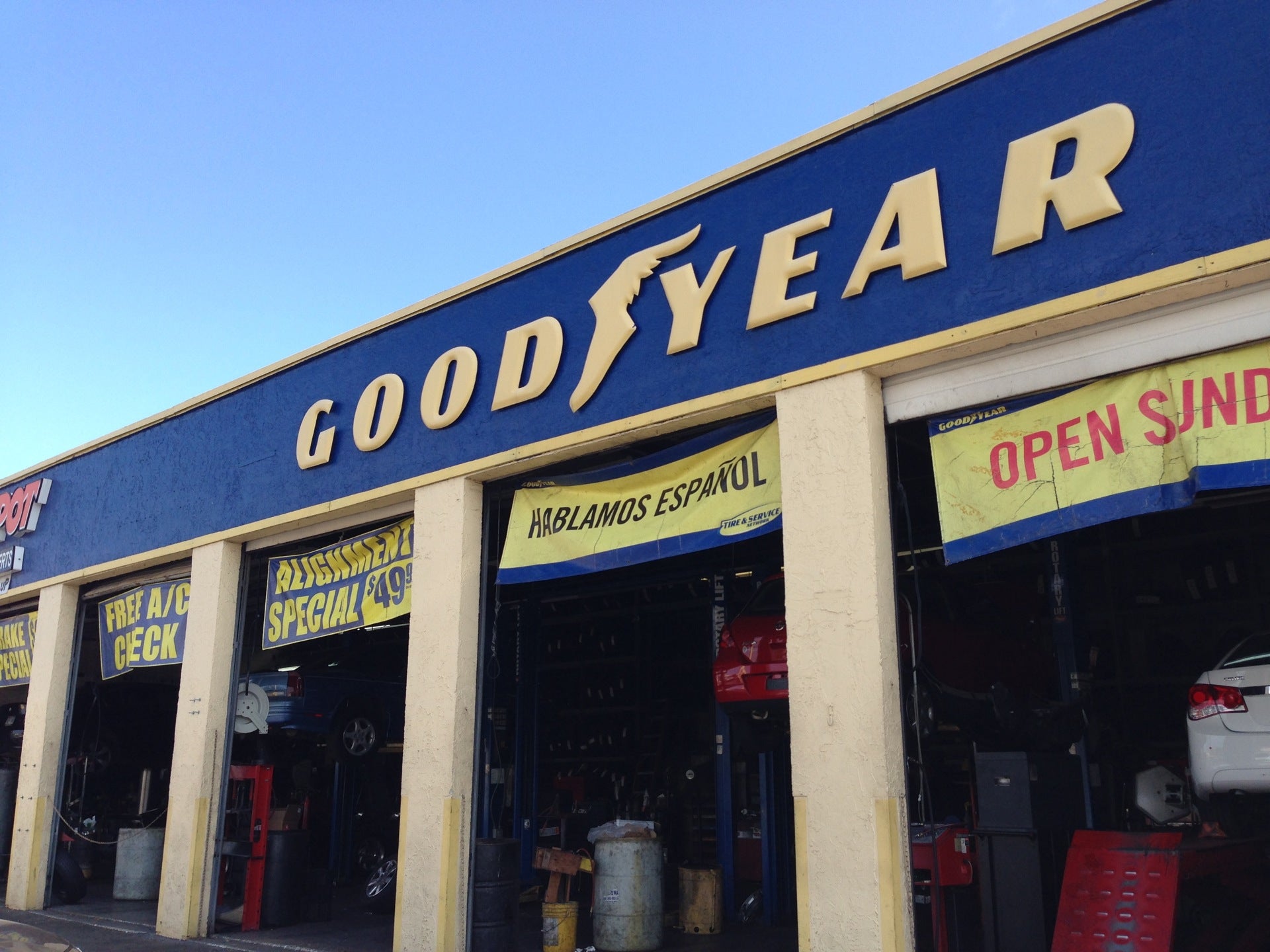 Goodyear Tire Stores Services