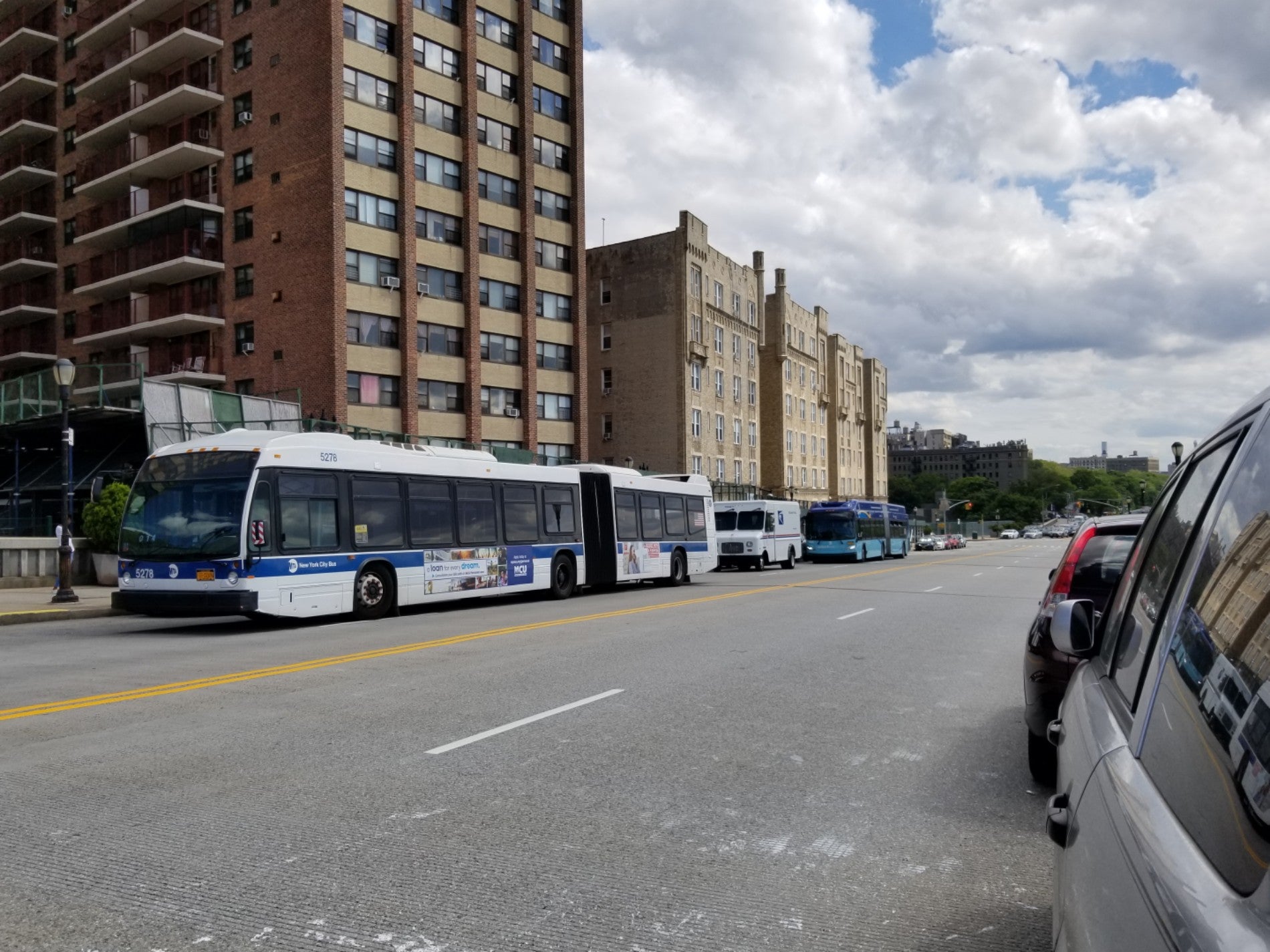 MTA MaBSTOA Bus - Bx6 at Riverside Drive Terminal, 158TH St, New York ...