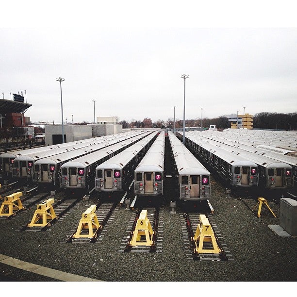 MTA New York City Transit Corona Maintenance Facility & Casey Stengel ...