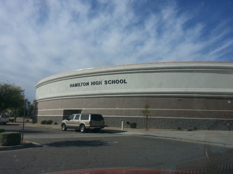 Hamilton High School, 3700 S Arizona Ave, Chandler, AZ, Schools - MapQuest