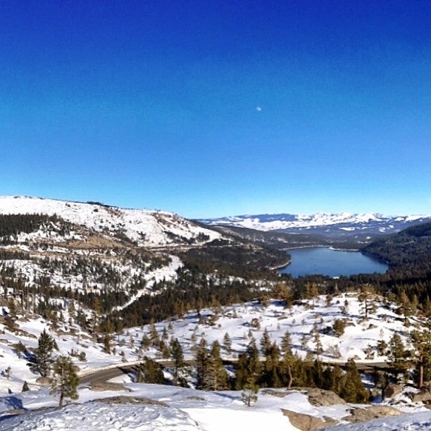 Vista Point over Donner Lake, Donner Pass Rd, Norden, CA, Outdoor ...