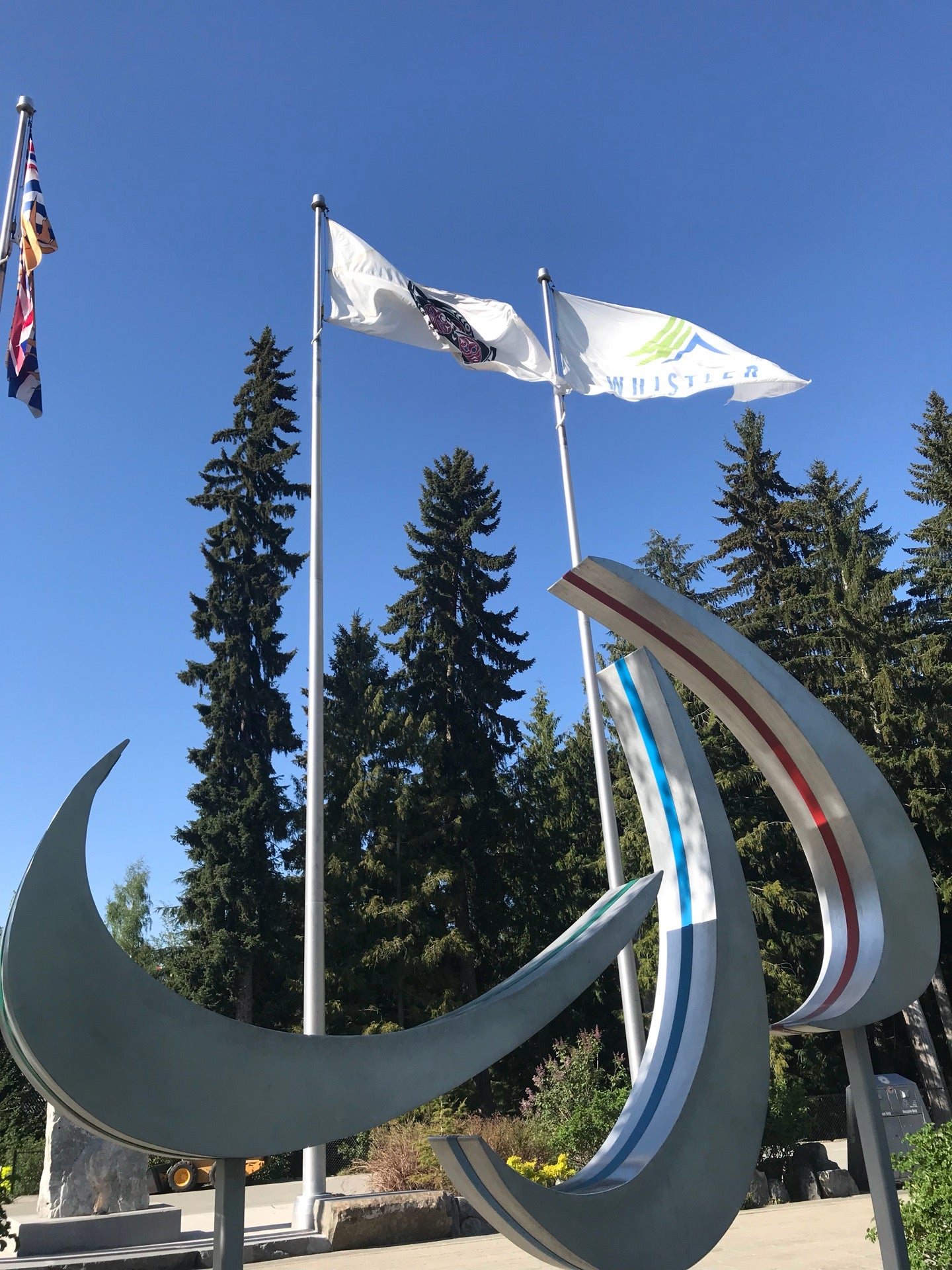 Paralympic Agito Symbol, Blackcomb Way, Whistler, BC - MapQuest