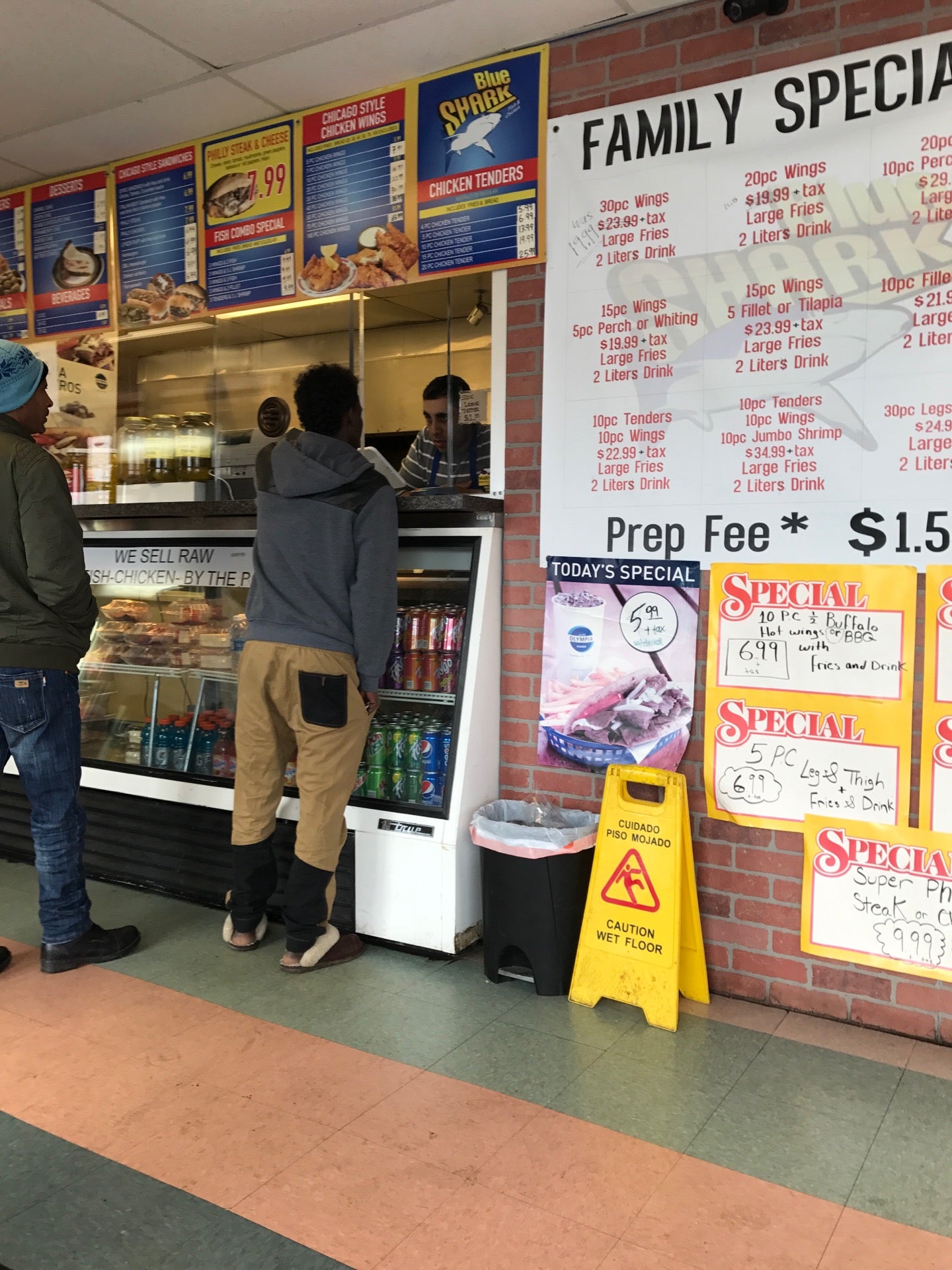 Blue Shark Fish & Chicken, 5456 W 34th St, Indianapolis, IN, American ...