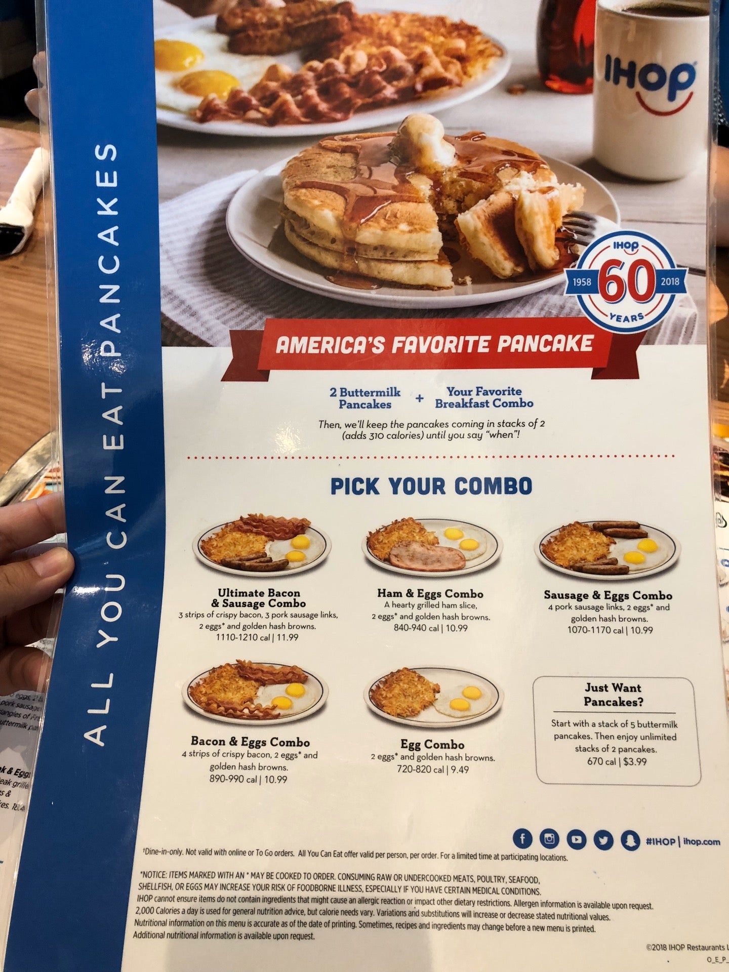 Ihop Menu Ph