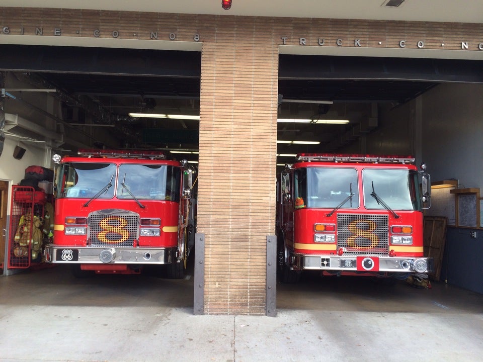 Los Angeles County Fire Department Station 8, 7643 Santa Monica Blvd ...