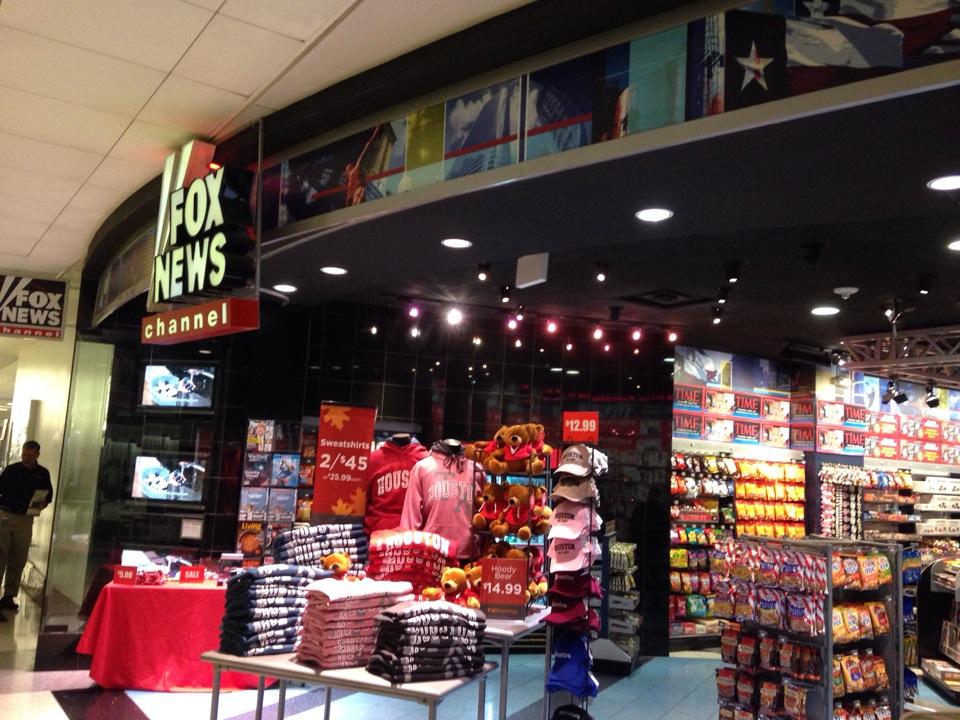 Fox News Channel Store, Terminal C at C34, George Bush Intercontinental ...